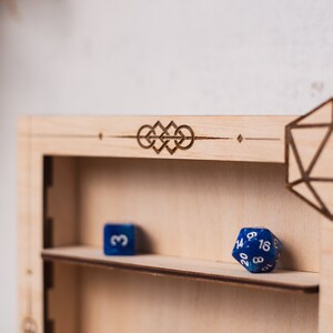 Dice Display Stand, Dice Display Cabinet, Dice Display Case, Dice ...