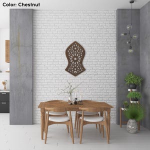 Wooden Prophet Sandal Wall Hanging, Modern Islamic Art, Islamic Wall ...