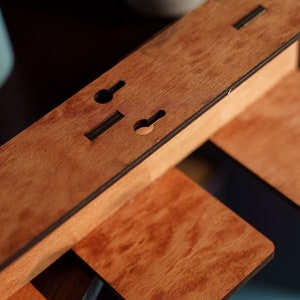 Wall Mount Watch Display, Wood Watch Stand,watch Hanger,watch Holder ...