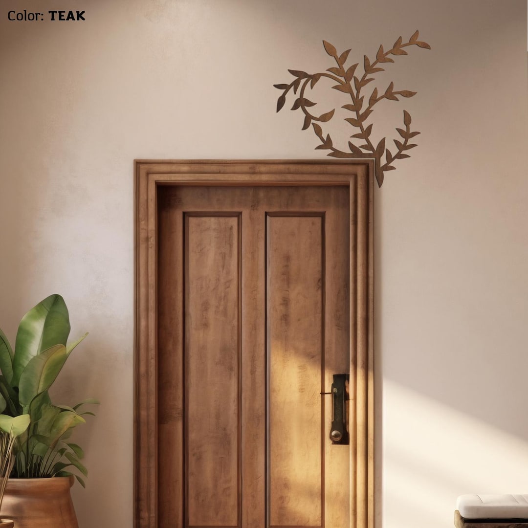 Branch Door Corner, Wood Door Corner, Door Frame Corner Decor, Branch ...