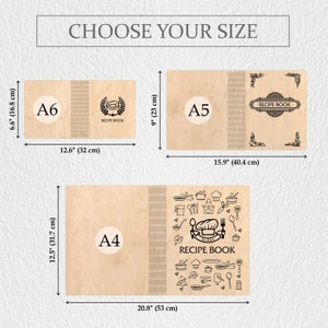 Personalized Recipe Book, Custom Recipe Book Cookies, Recipe Journal ...