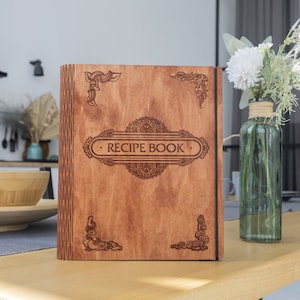 Personalized Recipe Book, Custom Recipe Book Cookies, Recipe Journal ...