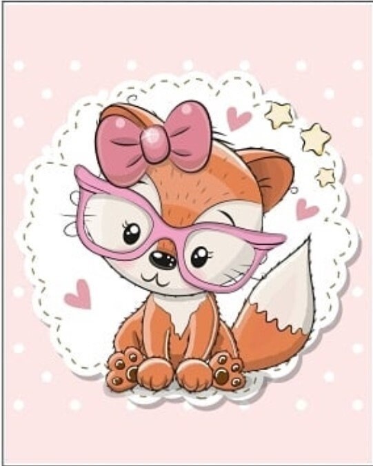 Baby Fox Fabric Panels Baby Quilt Panels Fabric Childrens - Etsy