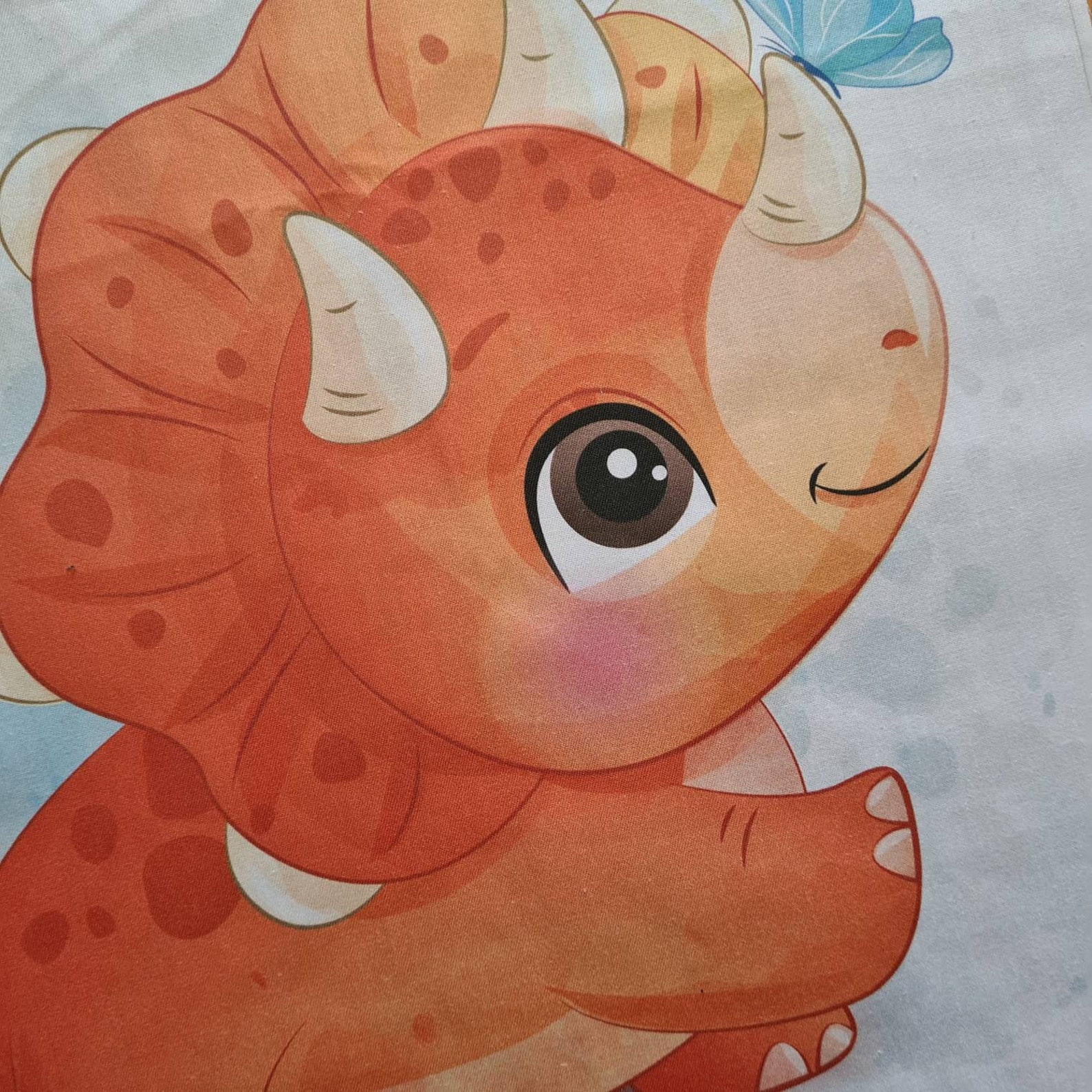 Baby Dinosaur Fabric Panels Cute Dinosaur Friends Quilt - Etsy