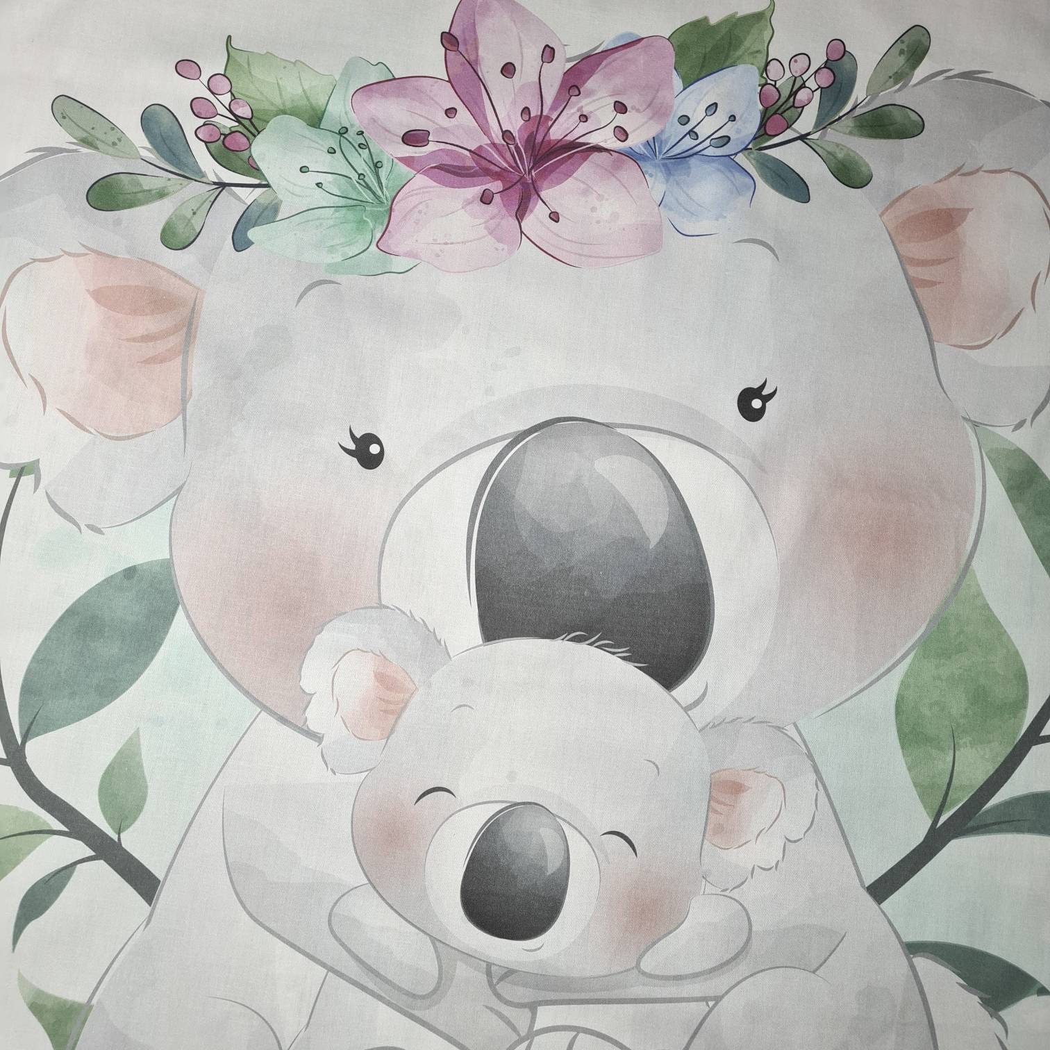 Koala Bear Fabric Panels for Quilting Koala Nursery Animal - Etsy