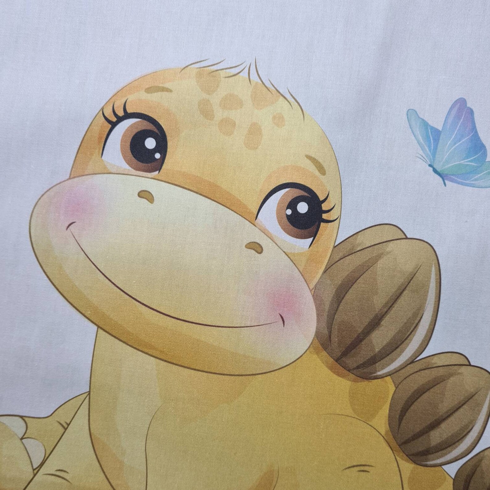 Baby Dinosaur Fabric Panels Cute Dinosaur Quilt Panels - Etsy