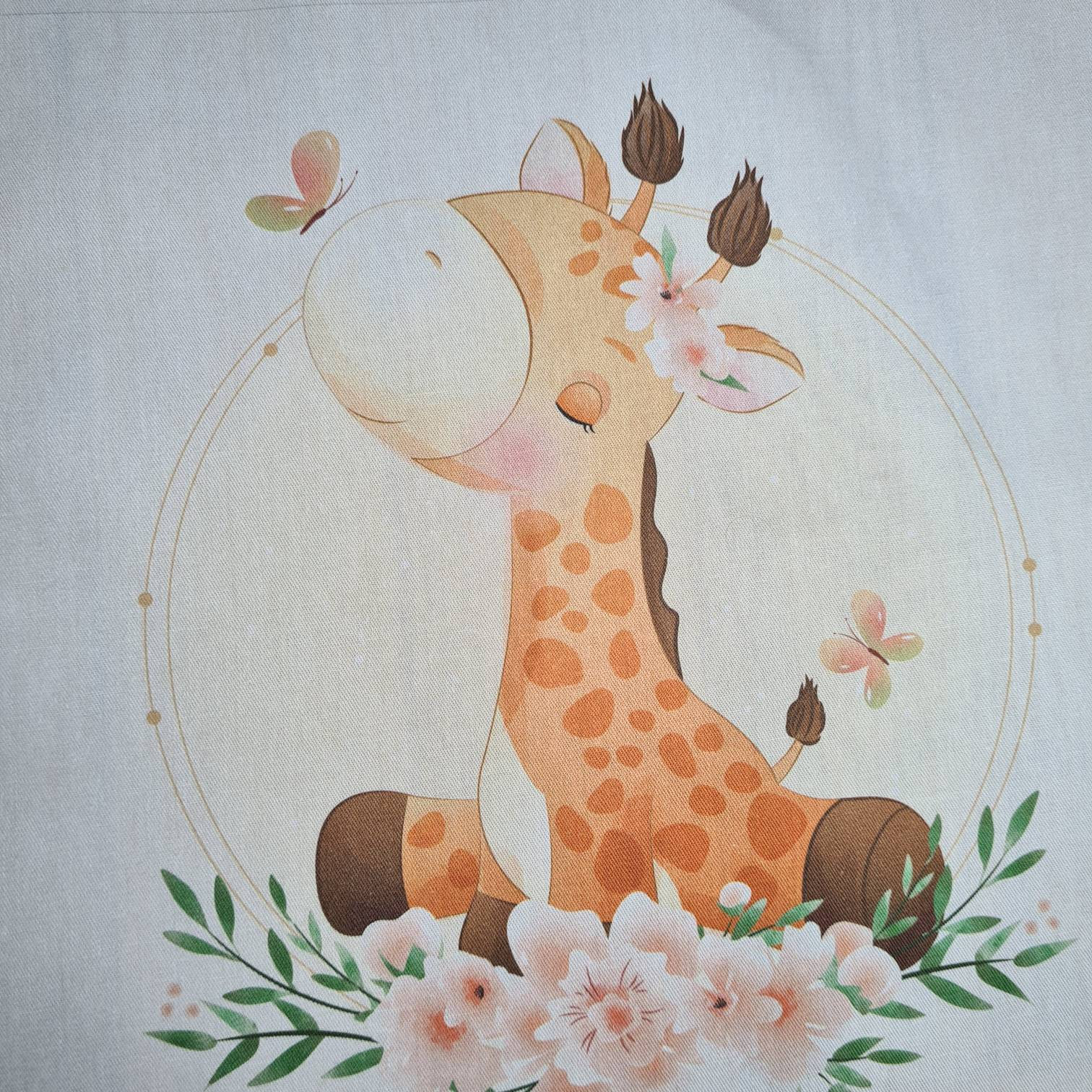 Giraffe Fabric Panels for Baby Quilts, Animal Quilt Fabric Bundle ...