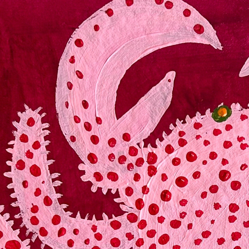 The Very Spotty Carb. Acrylic Painting. by Nancy Mckie. Original ...