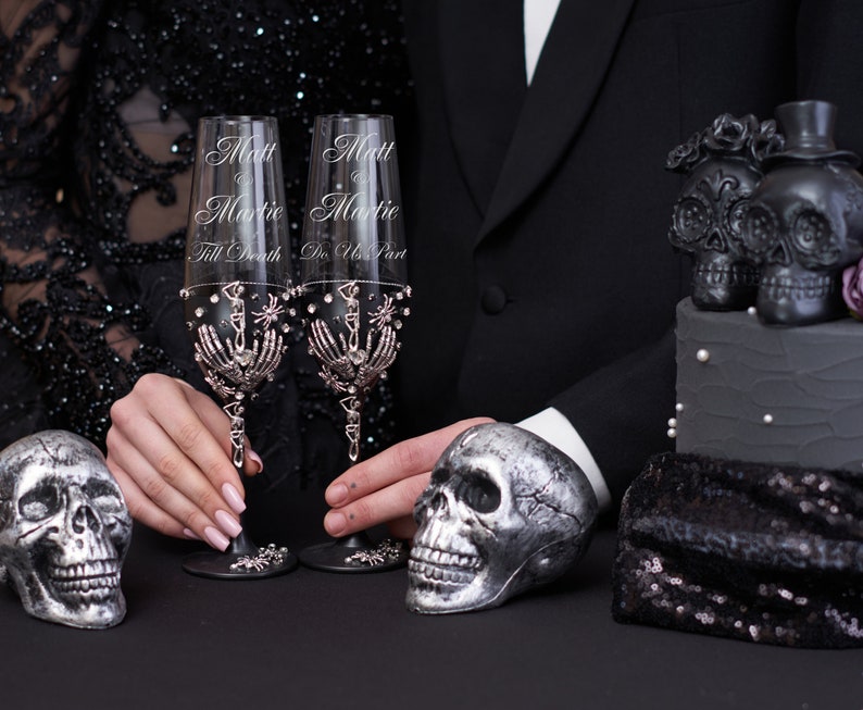 Gothic Wedding Gift Halloween Wedding Gift Goth Wedding Gift - Etsy