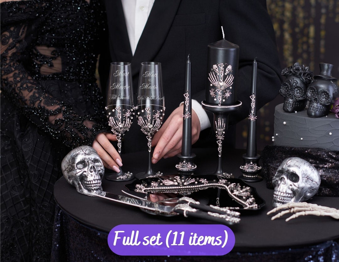 Gothic Wedding Gift Halloween Wedding Gift Goth Wedding Gift - Etsy