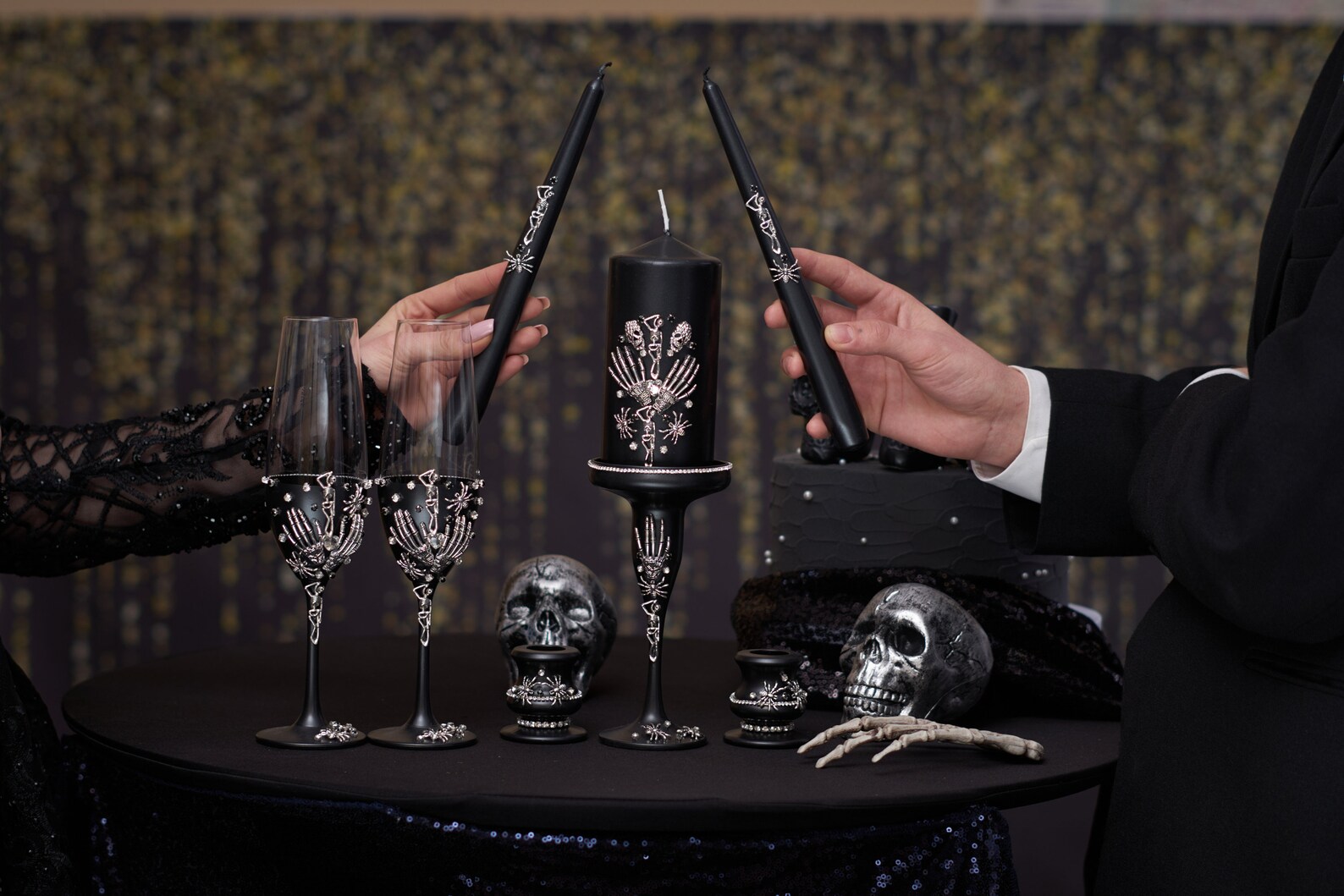 Gothic Wedding Gift Halloween Wedding Gift Goth Wedding Gift | Etsy