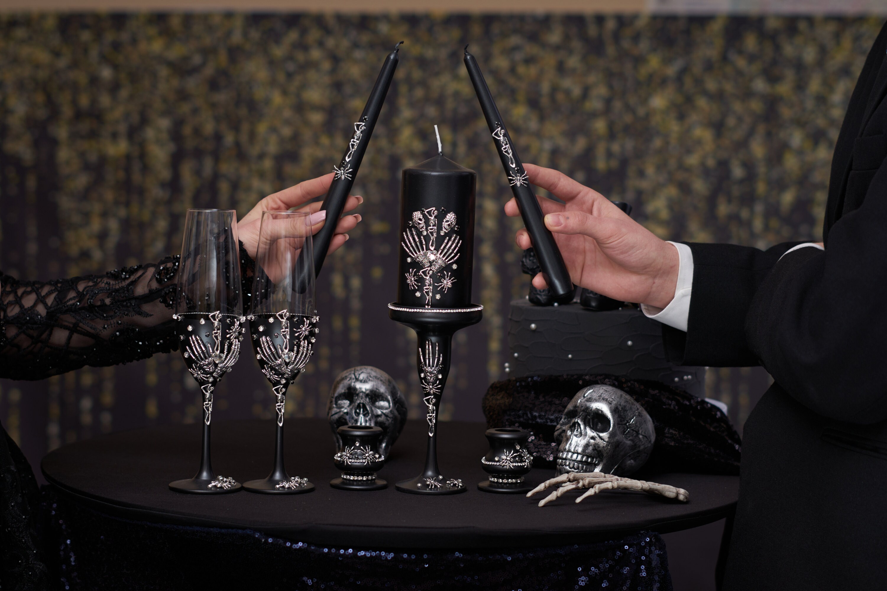 Gothic Wedding Gift Halloween Wedding Gift Goth Wedding Gift | Etsy