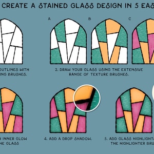 Stained Glass Creator – Procreate - Etsy UK