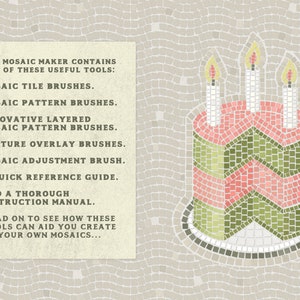 Mosaic Maker - Procreate Brushes - Etsy