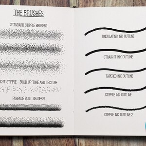 Fine Liner Brushes & Patterns – Procreate - Etsy
