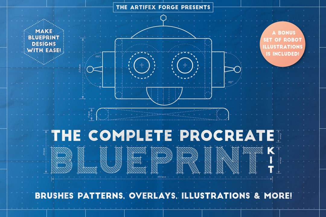 The Complete Procreate Blueprint Kit - Etsy The Complete Procreate Blueprint Kit - Etsy