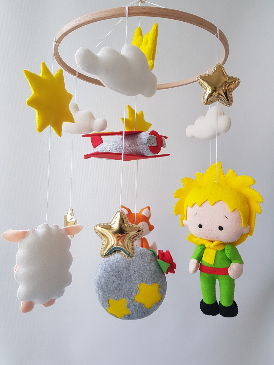 Baby Mobile the Little Prince Exupery Little Prince Little - Etsy
