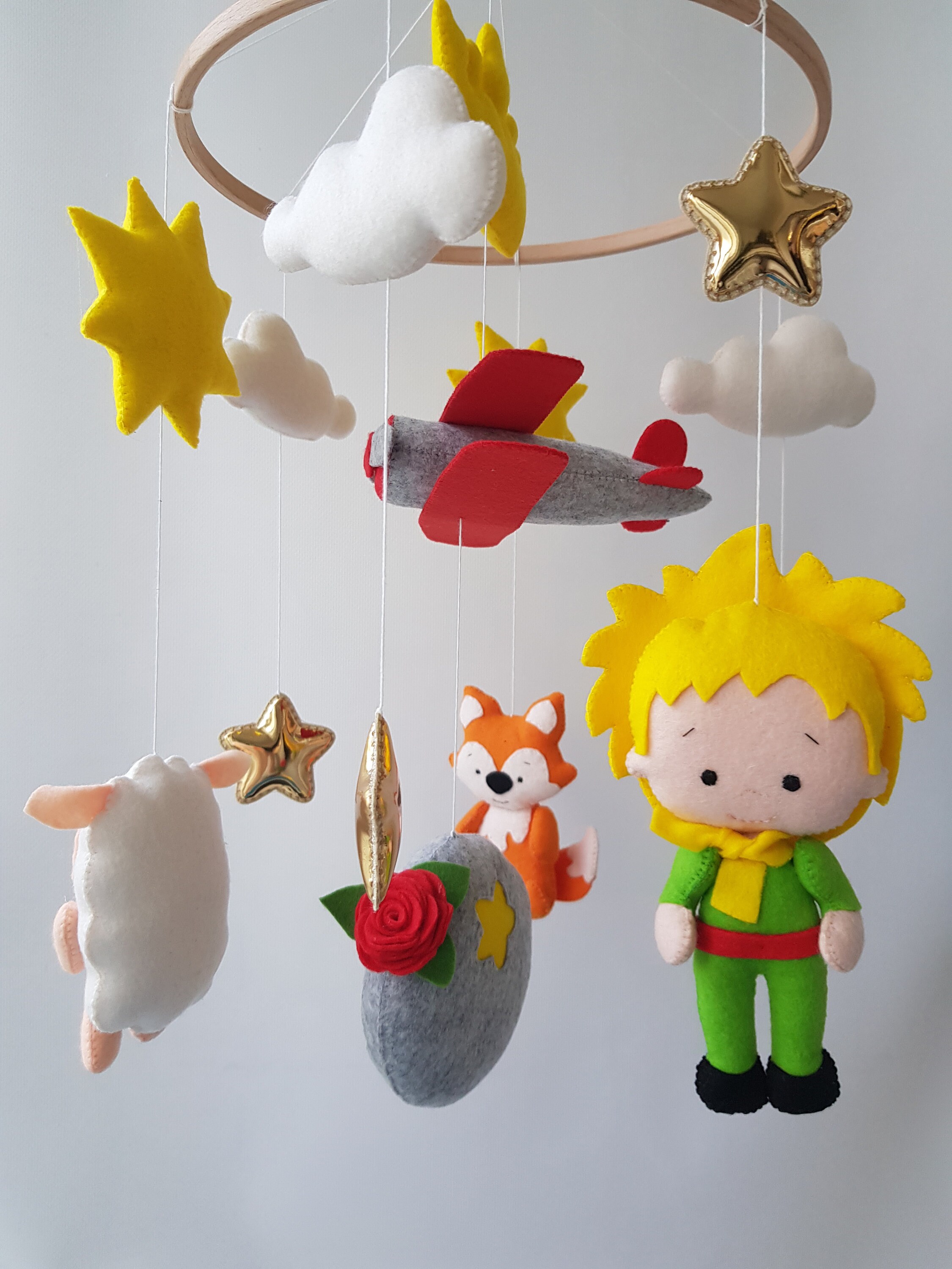 Baby Mobile the Little Prince Exupery Little Prince Little - Etsy