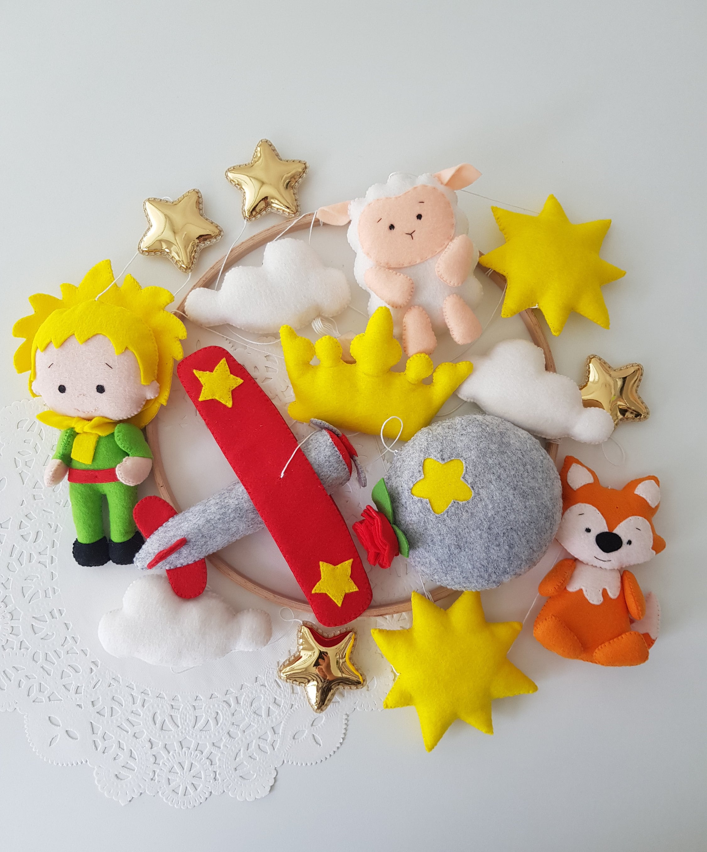 Baby Mobile the Little Prince Exupery Little Prince Little - Etsy