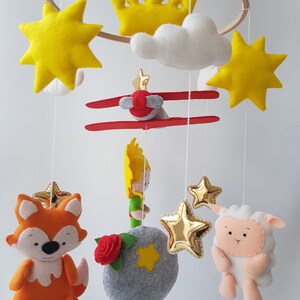Baby Mobile the Little Prince Exupery Little Prince Little - Etsy