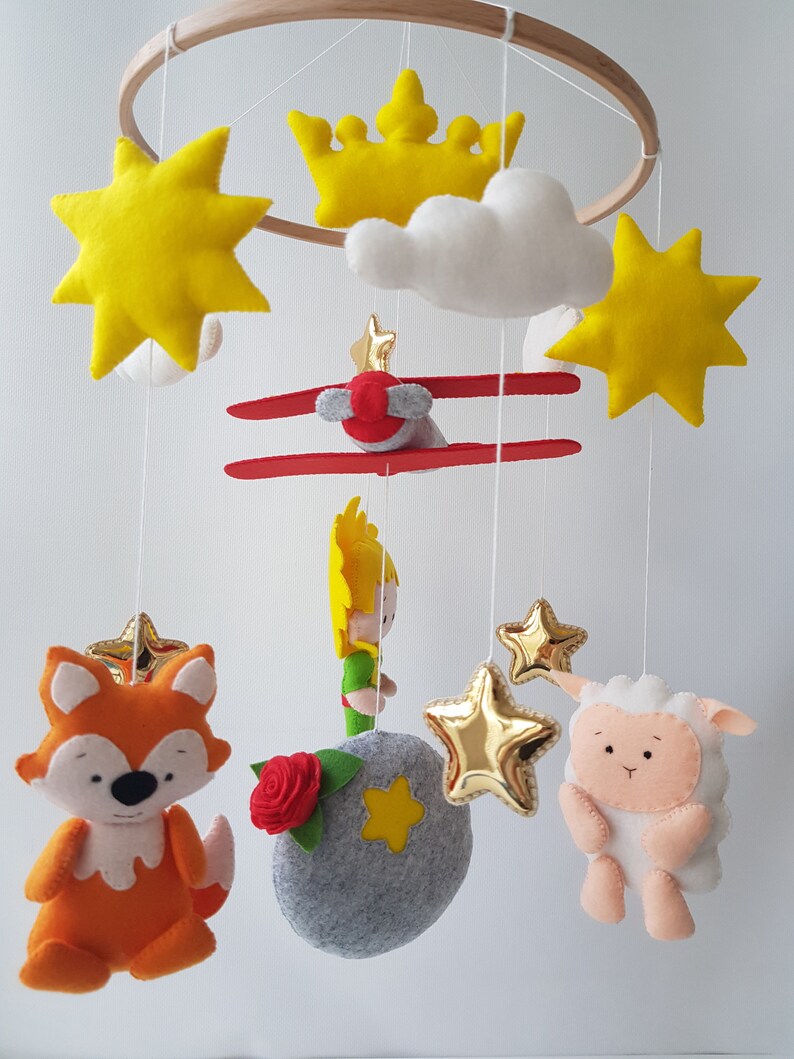 Baby Mobile the Little Prince Exupery Little Prince Little - Etsy