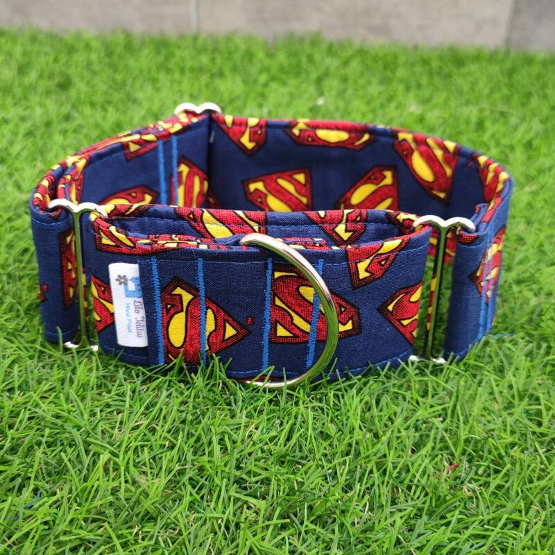 Superhero Dog Collar - Etsy UK