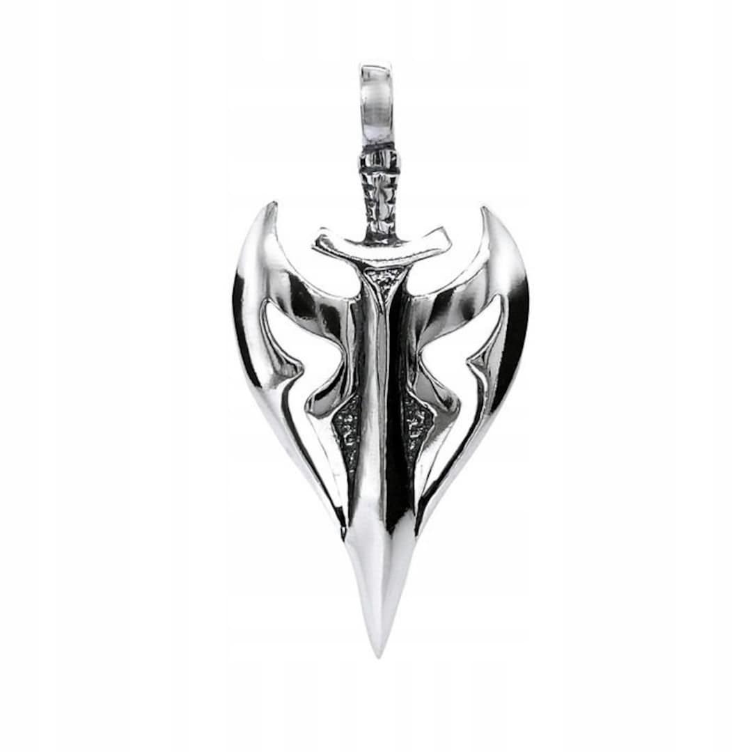 Silver Sword Pendant, Blade, Broadsword, Pendant, Men's, Melee Weapon ...