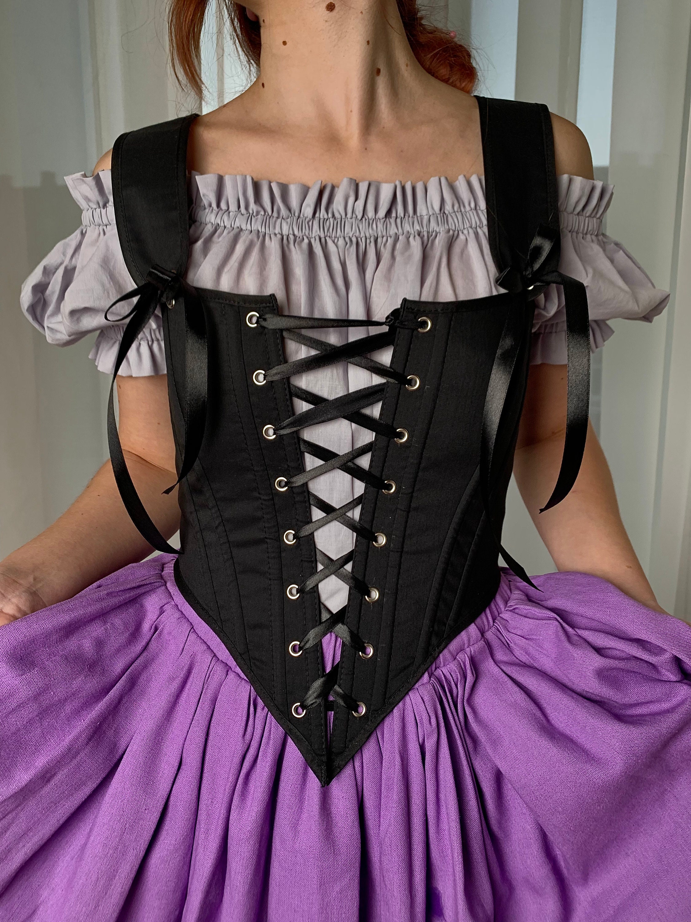 Renaissance Corset Top, 1830s Custom Corset, Plus Size Corset, Custom ...