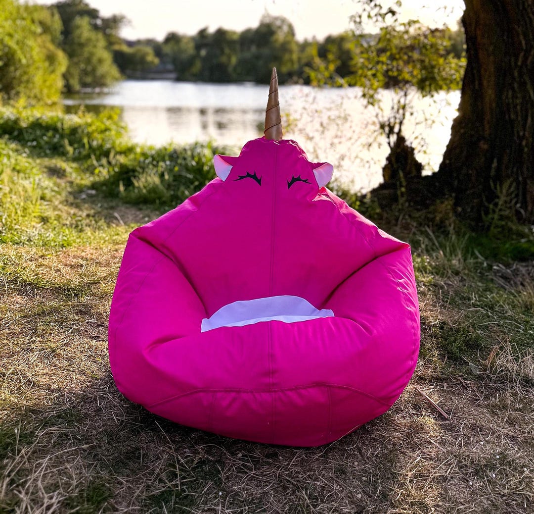Childrens Bean Bag Chair, Unicorn Bean Bag Chair, Bean Bag Chairs ...
