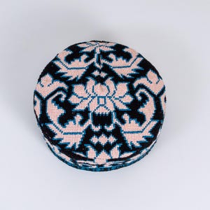 24" Uzbek Kufi Cap Authentic Uzbek Doppi Traditional Hand-embroidered ...