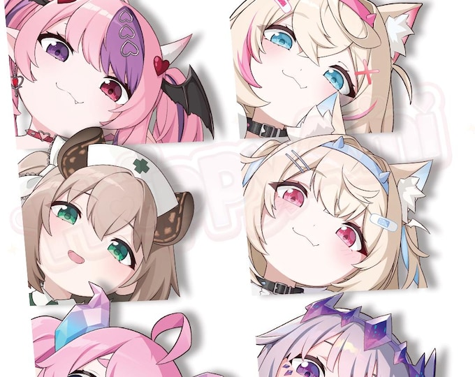 Vtuber Peekers - Etsy