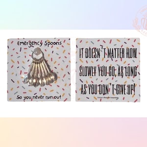 Little Bag of Emergency Spoons | Chronic Illness | Spoonie Gift ...
