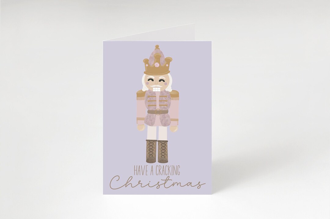 Christmas Card - Nutcracker - Pun - A5 - Blank Inside - Etsy