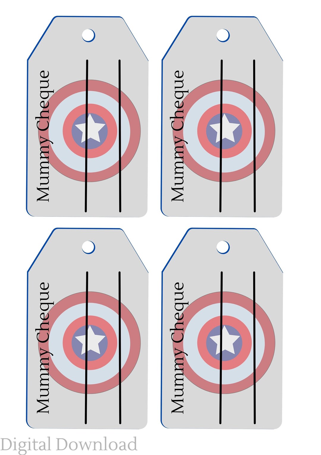 Mummy Time Vouchers DIGITAL DOWNLOAD Boy Gift / Son / Daughter ...