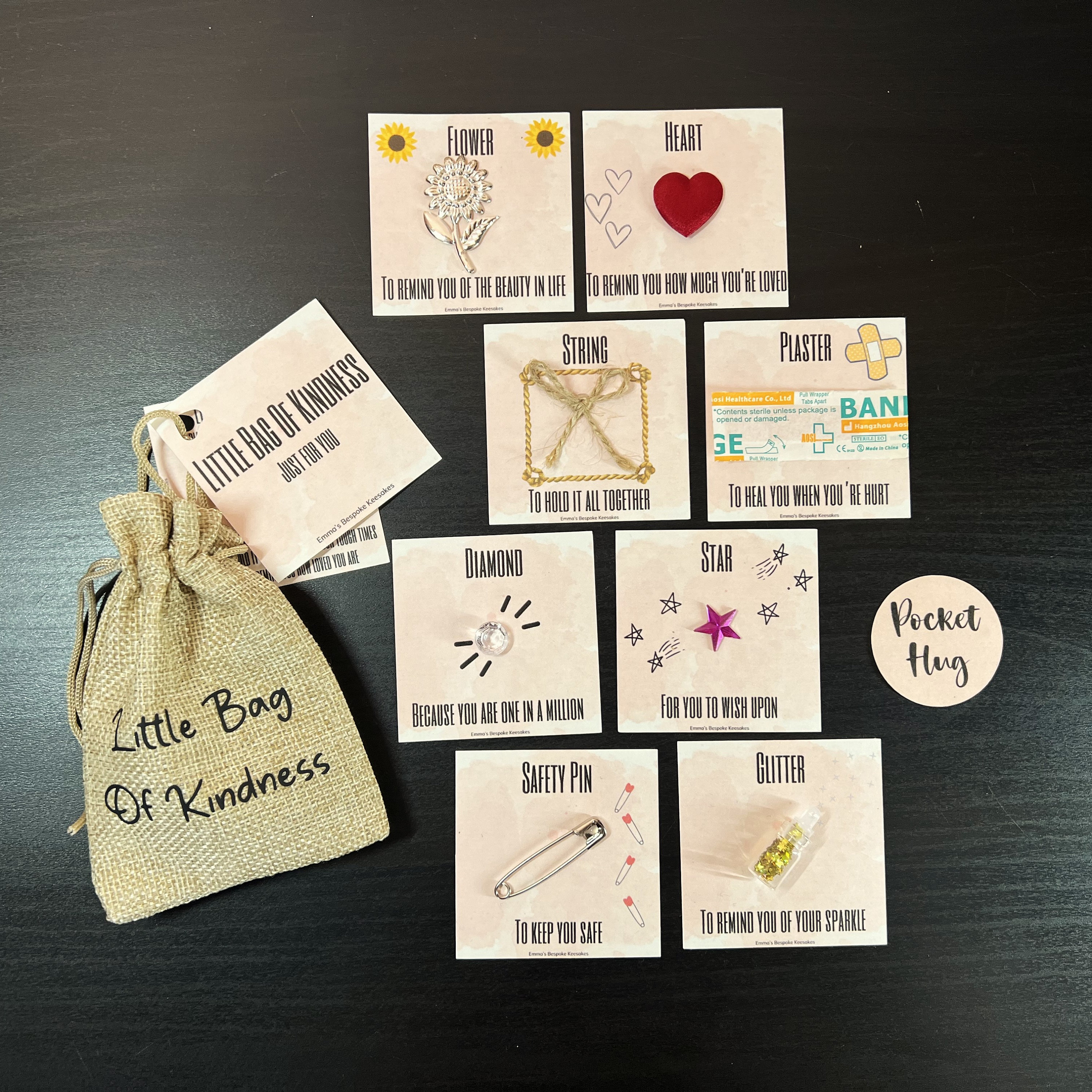 Little Bag of Kindness Positive Affirmations Mental Health - Etsy