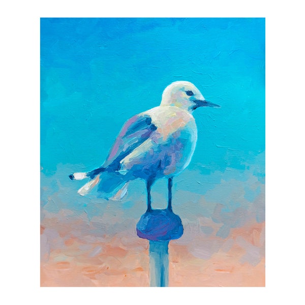 Shore Bird Painting - Etsy
