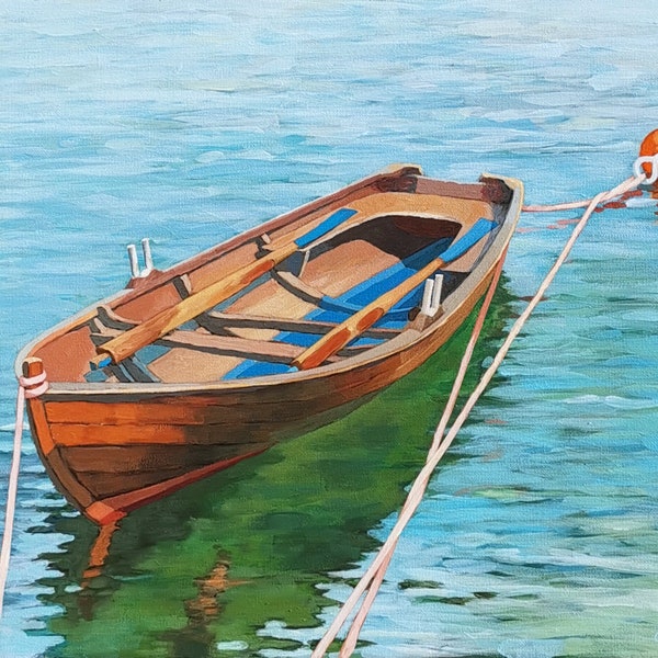 Row Boat - Etsy