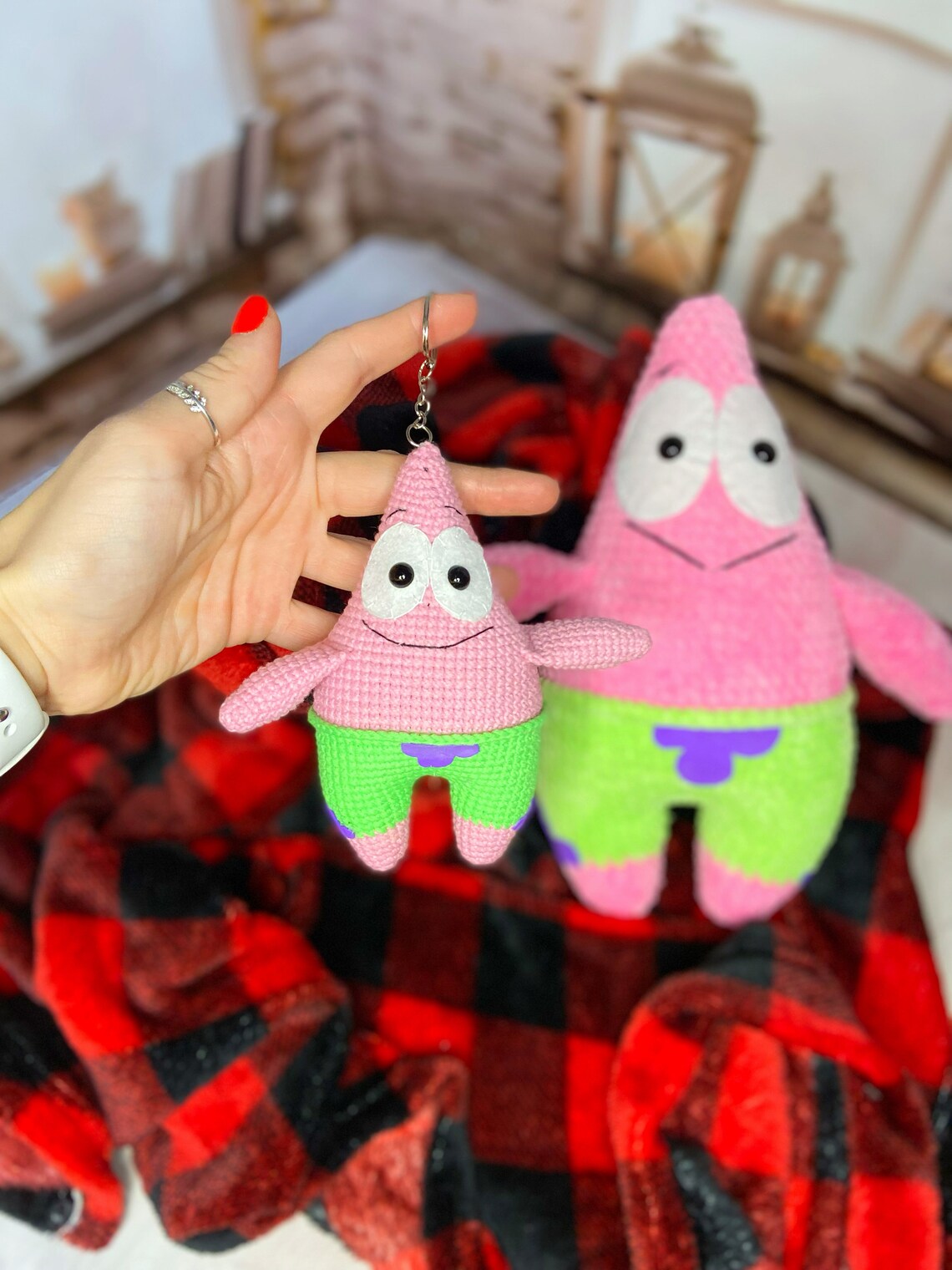 Patrick Handmade. Handmade Cartoon Hero. Crochet Cartoon - Etsy