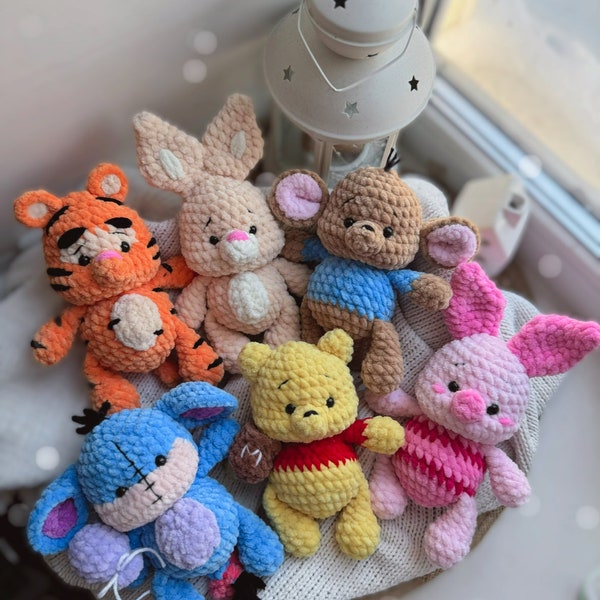 Cartoon Toy Crochet - Etsy