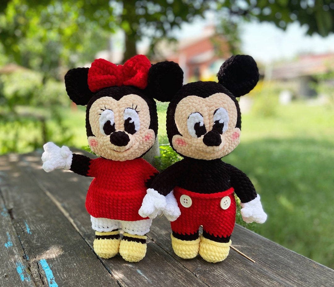 Mouse Plush. Crochet Mouse. Crochet Mouse. Knitted Toy. Amigurumi Mouse ...