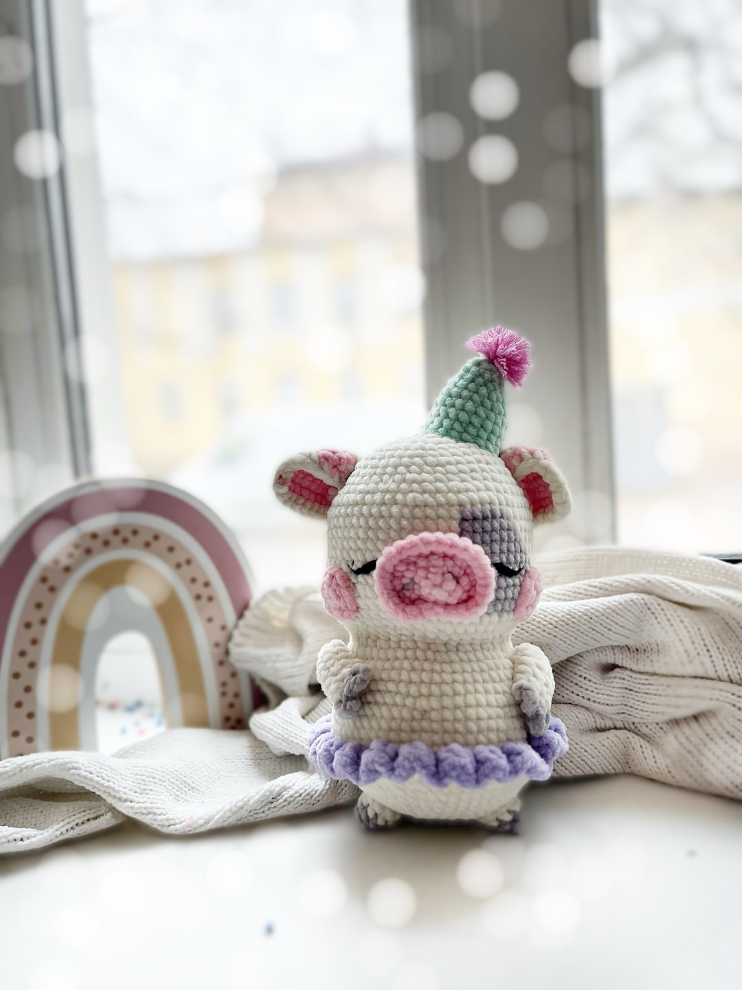 Crochet Pig. Big Pig. Waddles Pig. Cartoon Pig. Mabel Pig - Etsy