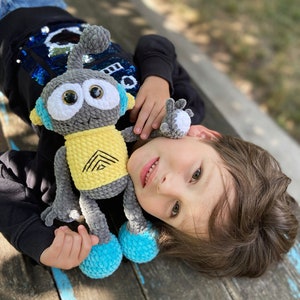 Knitted Robot. Robot Gift for a Boy. Crochet Robot - Etsy