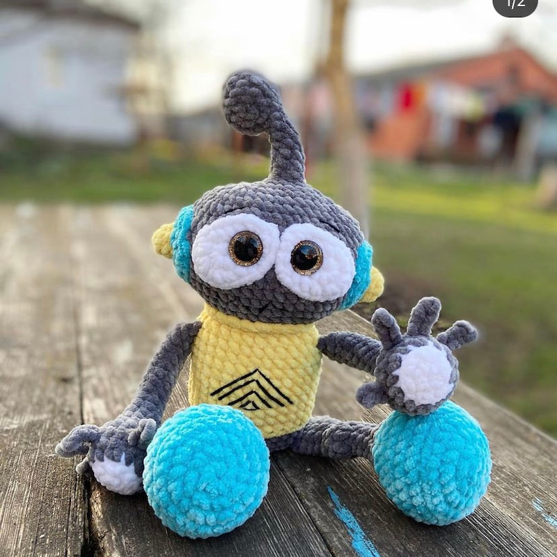 Wild Robot Stuffed Toy - Etsy