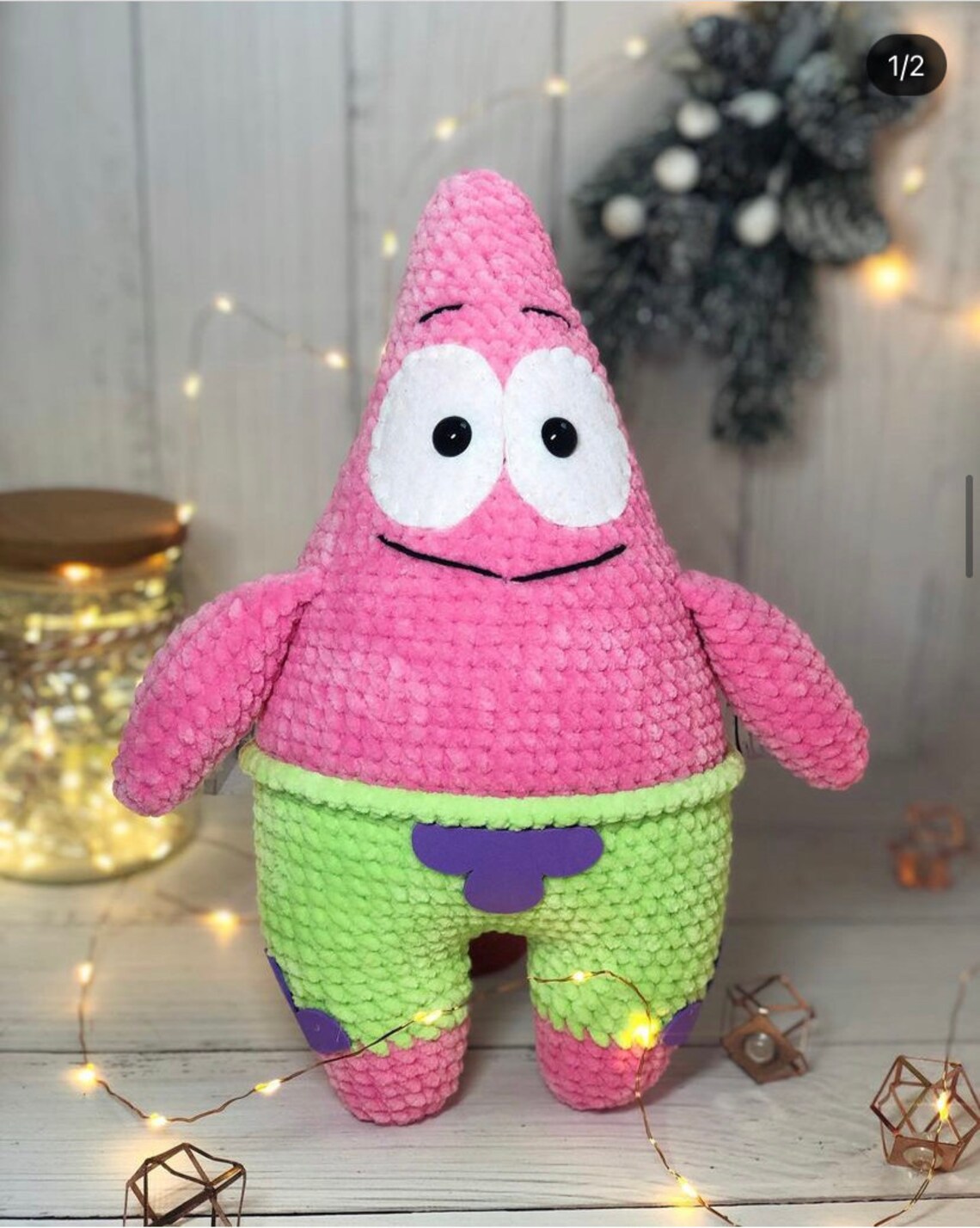 Patrick Handmade. Handmade Cartoon Hero. Crochet Cartoon Characters ...