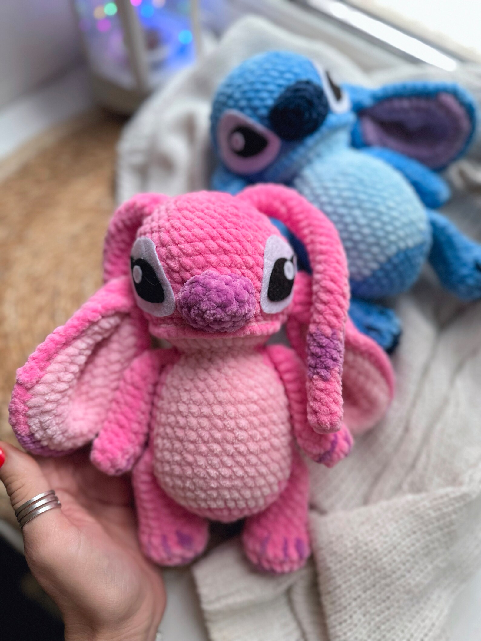 Stitch Plush. Crochet Stitch. Crochet Lilo and Stitch.knitted Toy ...