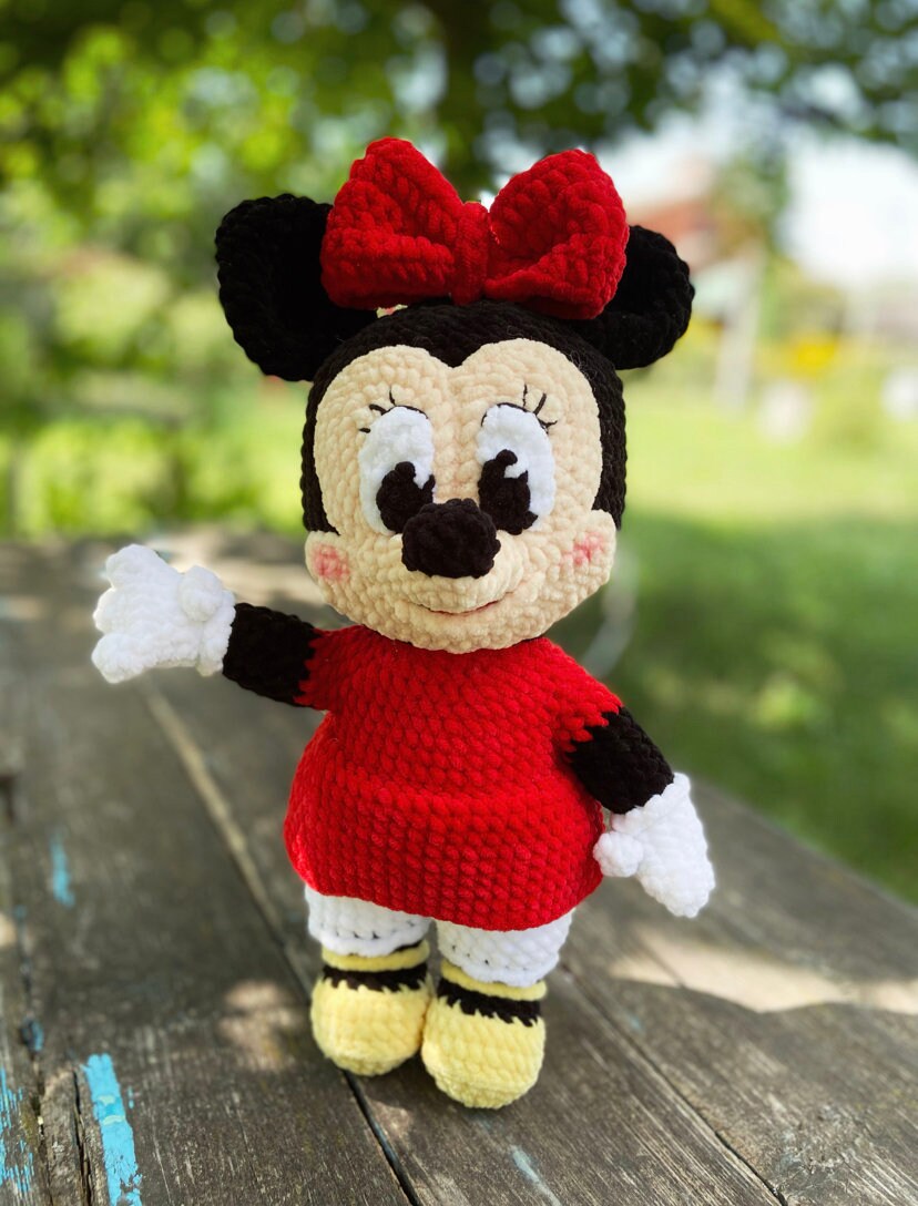 Mouse Plush. Crochet Mouse. Crochet Mouse. Knitted Toy. Amigurumi Mouse ...