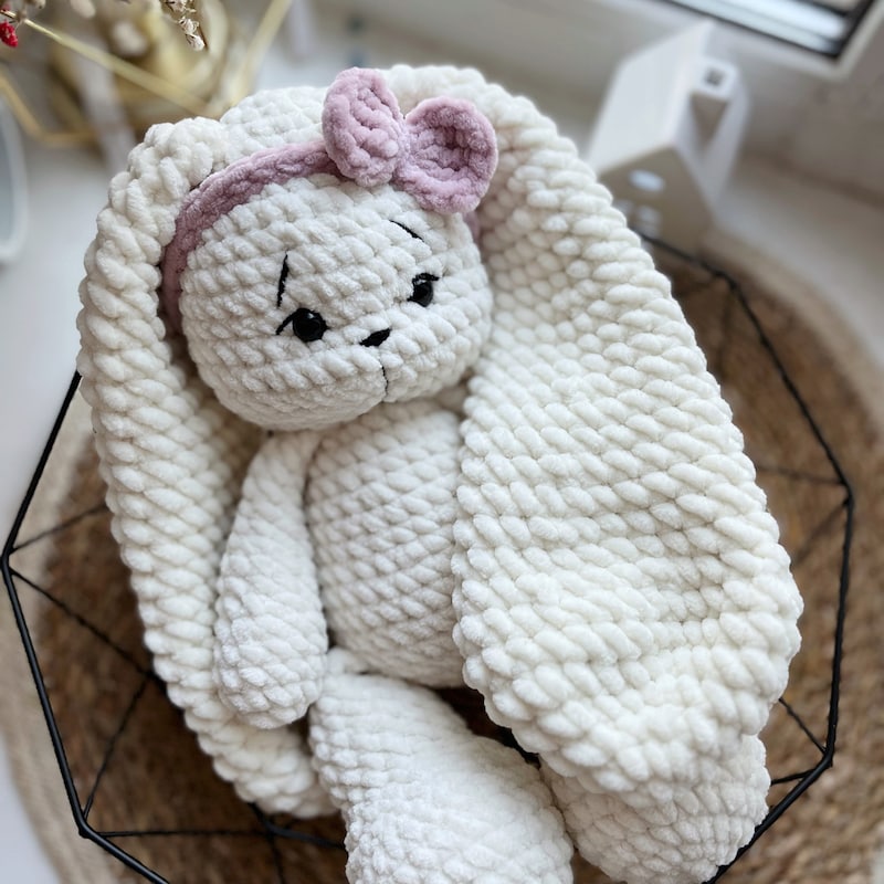 Plush Long Bunny Ears - Etsy