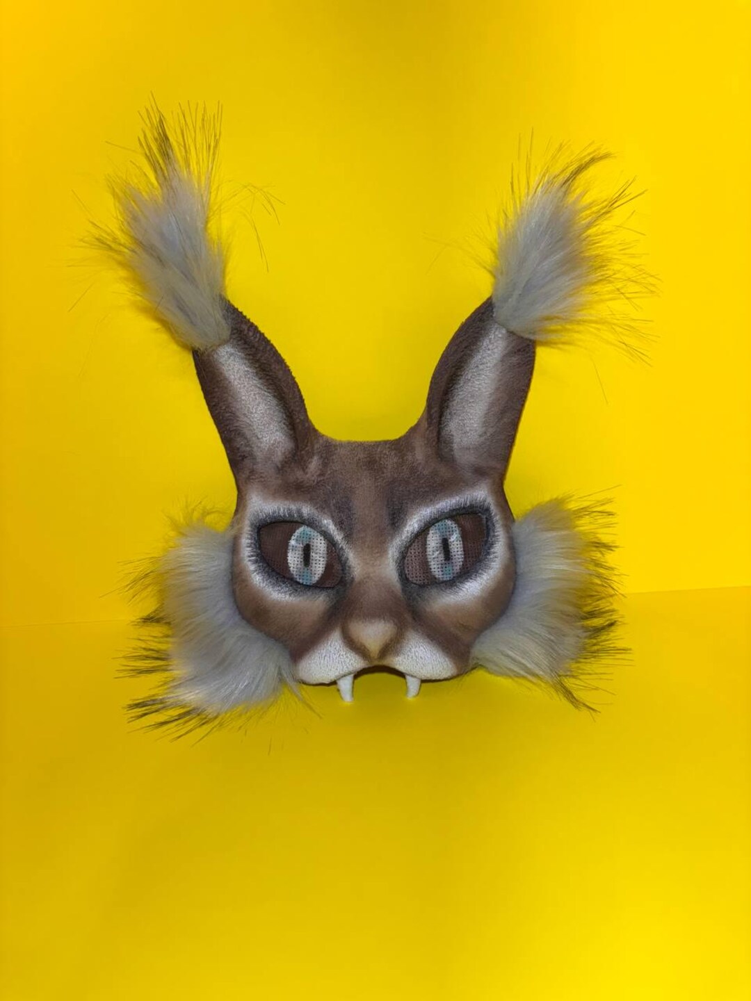 Caracal Lynx Therian Mask Feline Mask for Therians Furries Cosplay LARP ...