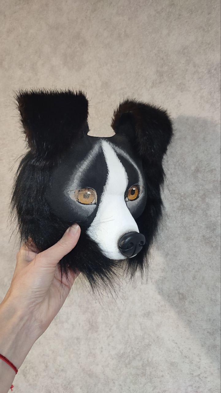 Dog Therian Mask Animal Spirit Mask| Canine Costume Mask for Cosplay ...