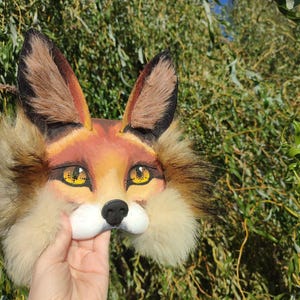 Cosplay Therian Fox Mask Perfect for Festivals and Events Therian Gear ...